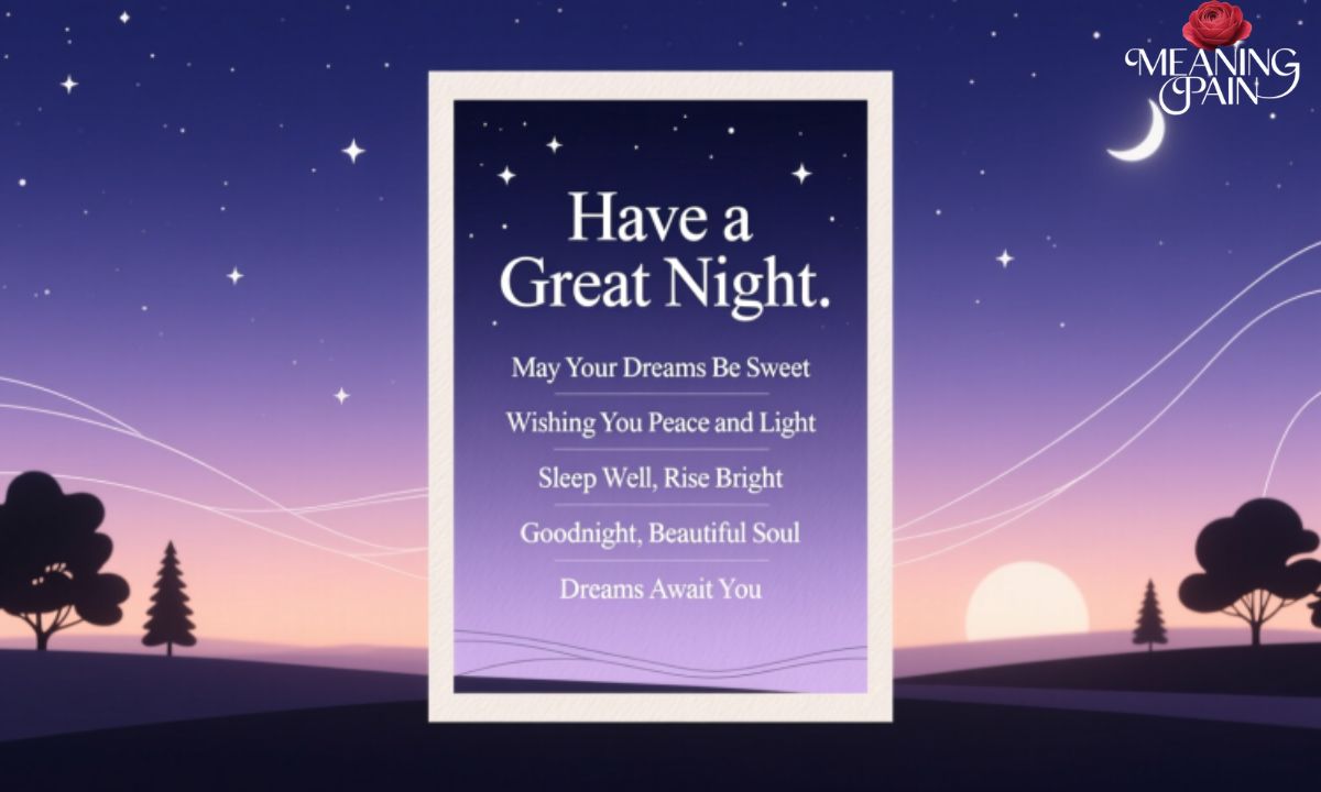 Have a Great Night: Meaning, Usage, Best Alternatives & Complete Guide ...