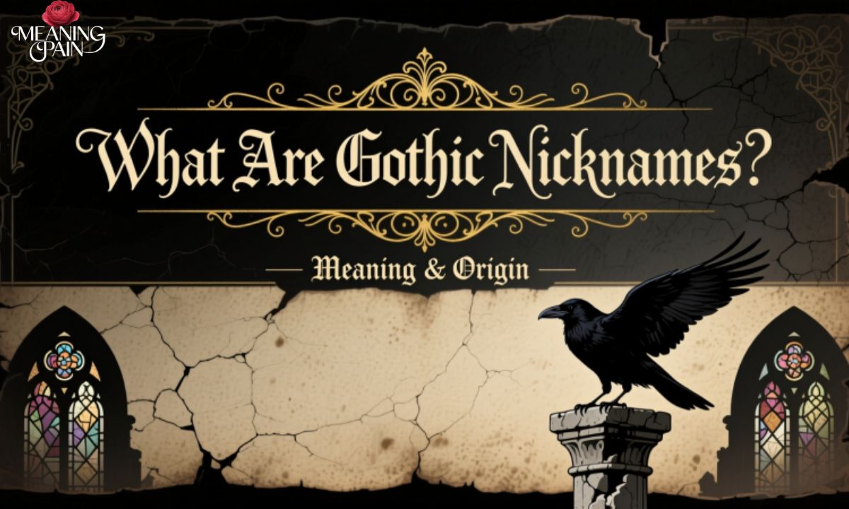 450+ Unique Gothic Nicknames for Every Dark Soul With Meanings
